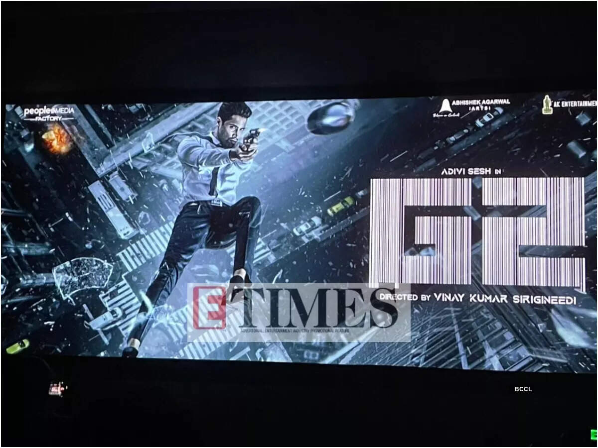 After Superhits 'Major' and ‘HIT2’ last year, Adivi Sesh launches his ‘Goodachari 2’ in Mumbai ...