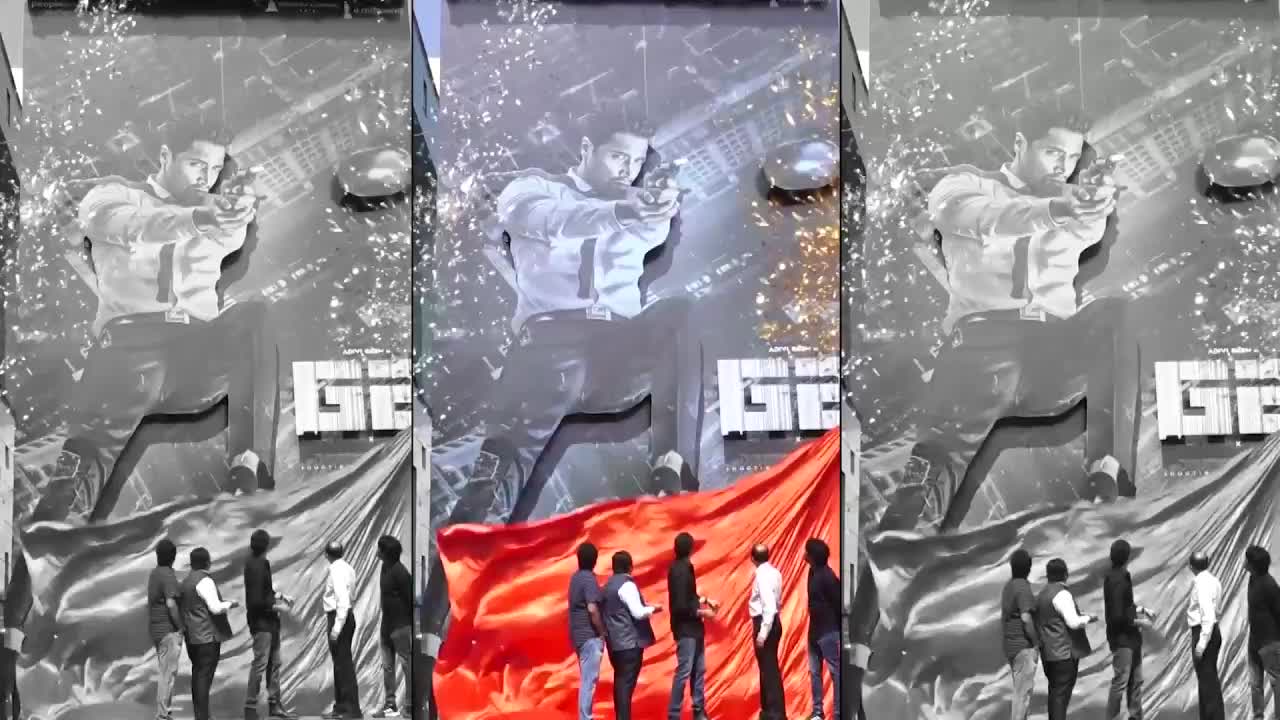 Adivi Sesh launches 'G2' first look poster at a grand event in Mumbai