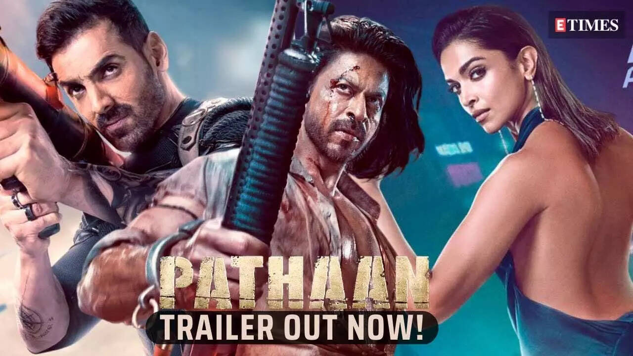 Shah Rukh Khan, Deepika Padukone and John Abraham starrer 'Pathaan' TRAILER OUT, fans impressed