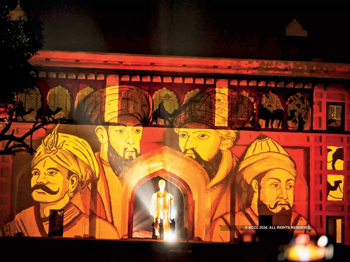 A hi-tech sound and light show at Red Fort | Events Movie News - Times ...