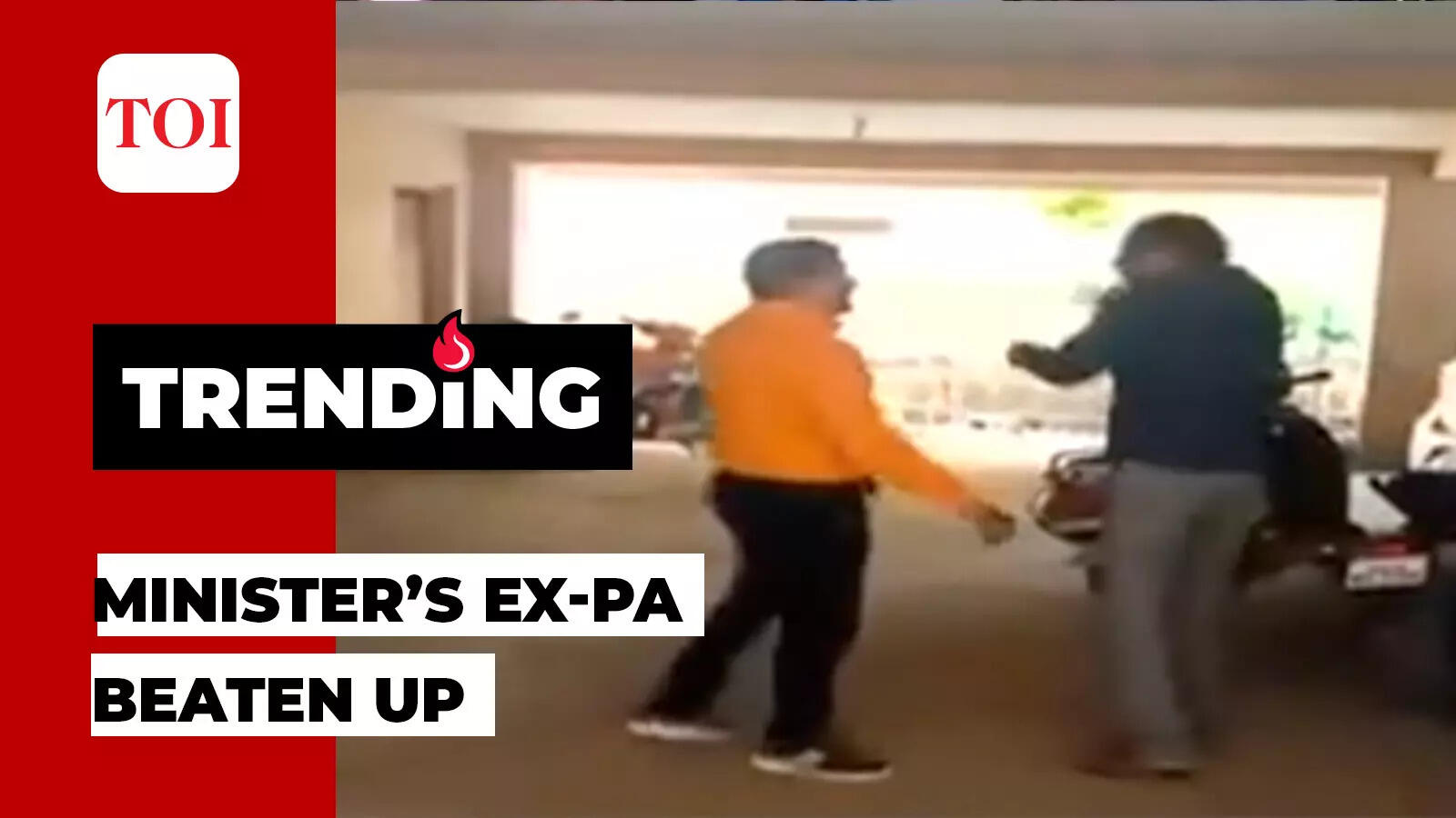 Maha Minister’s former PA beaten up for extorting money, video goes viral