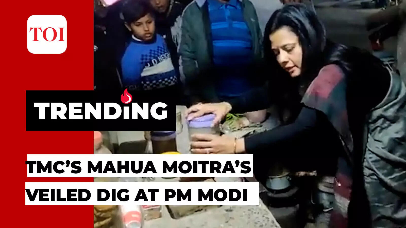 Veiled dig at PM Modi? Mahua Moitra’s video of making tea at a roadside ...