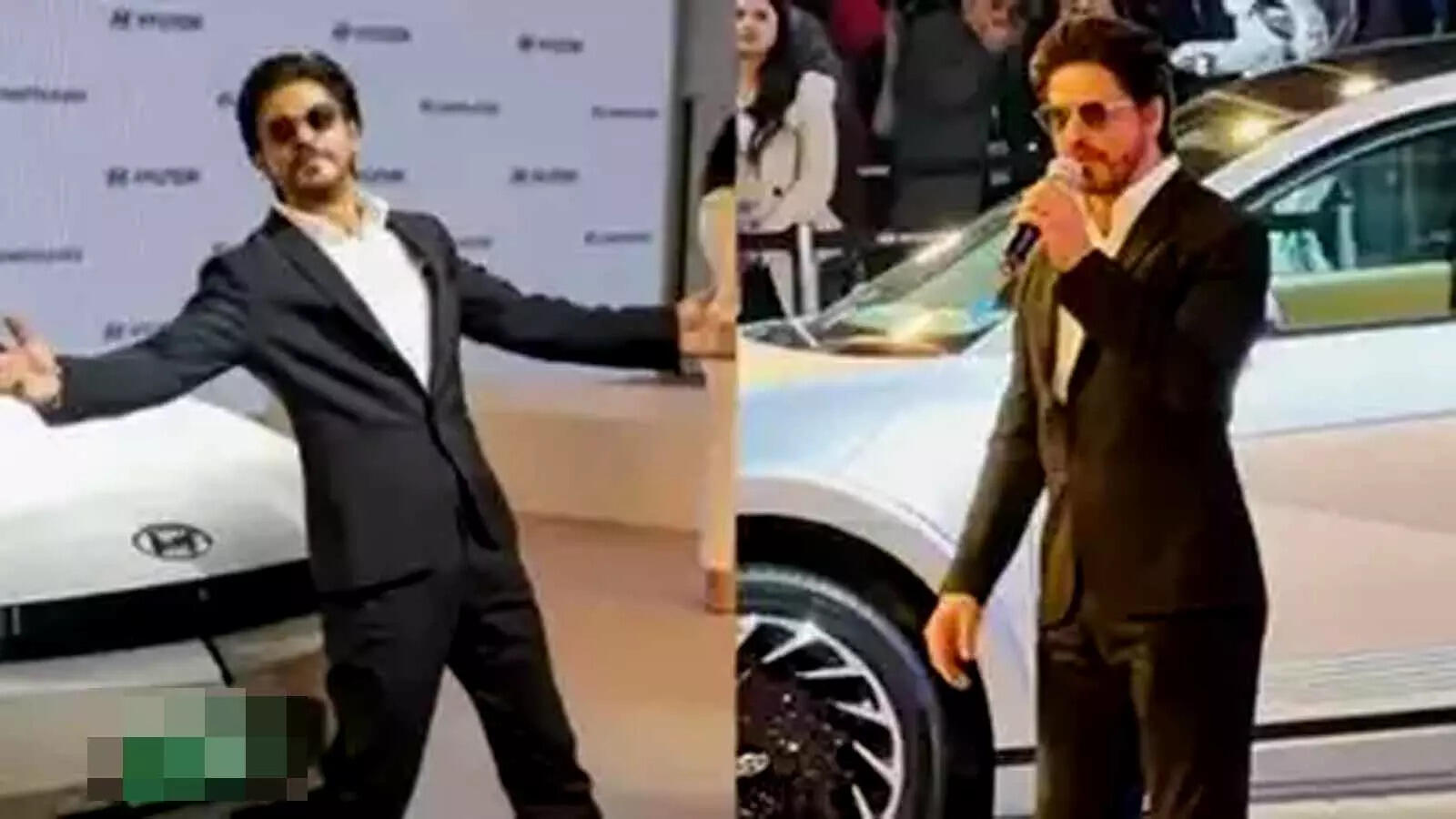 Shah Rukh Khan strikes his signature pose and sings ‘Tujhe Dekha Toh’ at an event, video goes viral