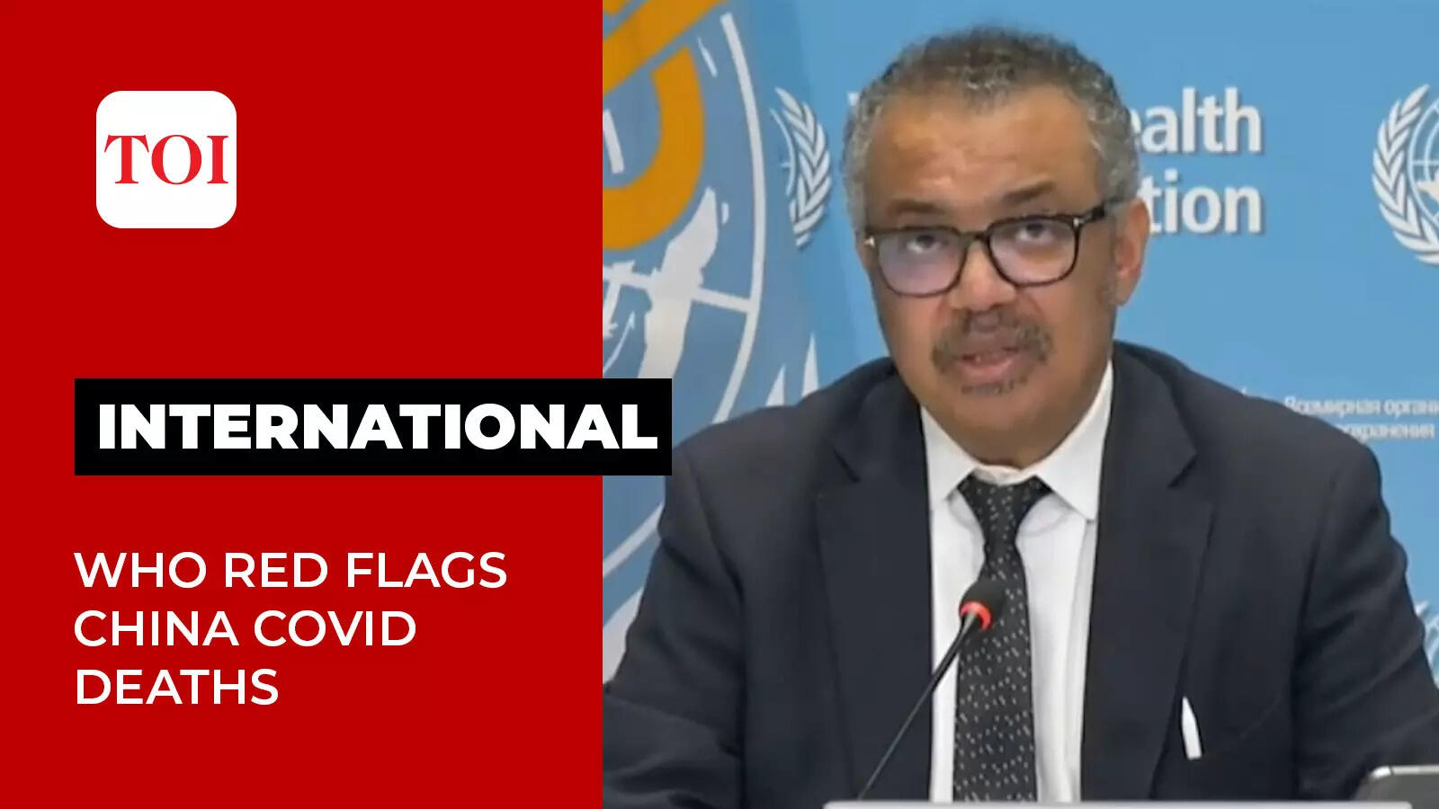 WHO Chief says China under-reports Covid-19 deaths