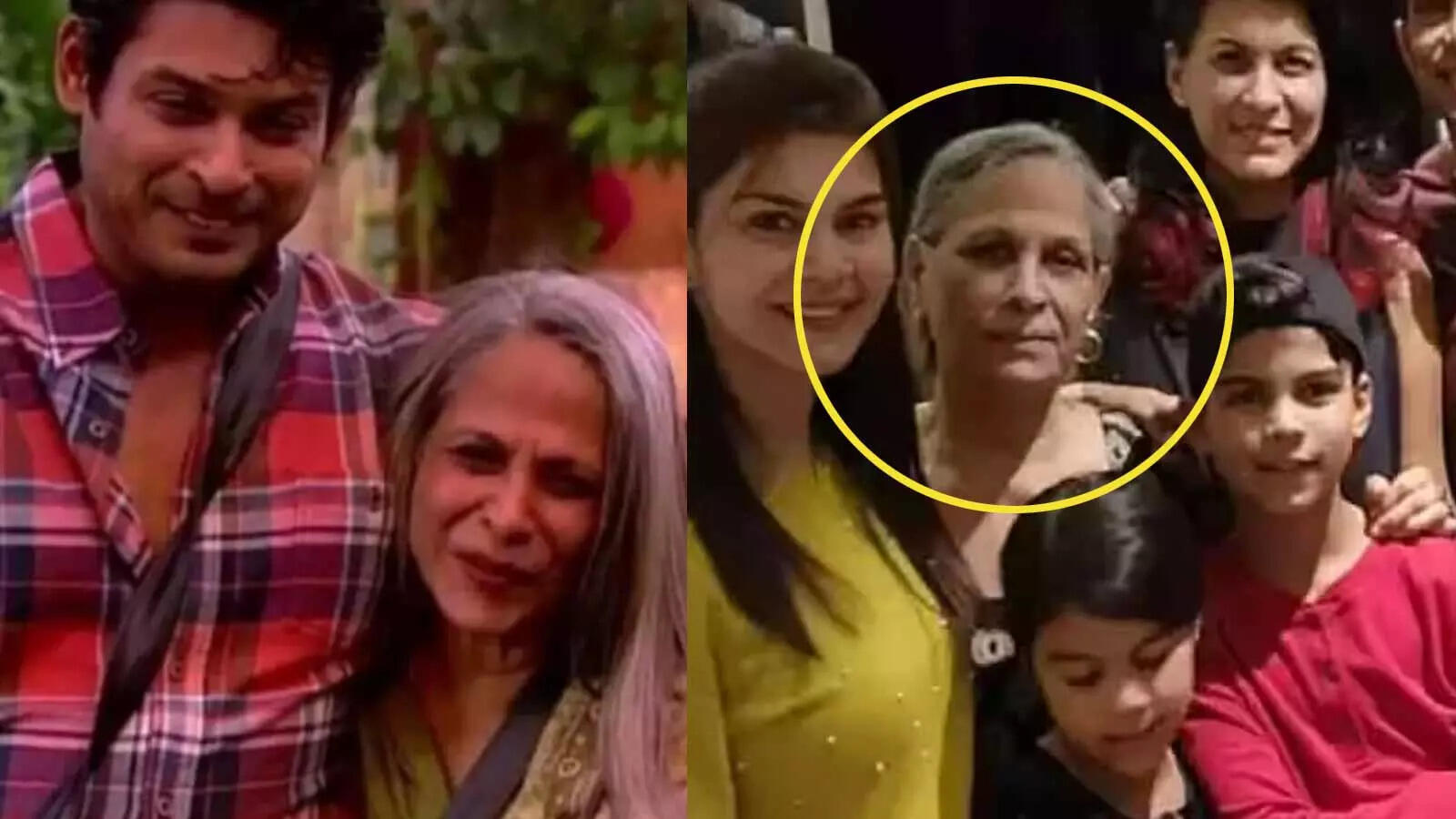 Sidharth Shukla's mother Rita Shukla's non-smiling picture goes viral ...