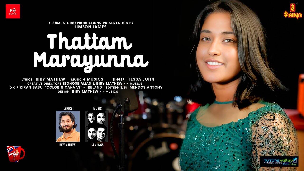 Watch Latest Malayalam Music Video Song 'Thattam Marayunna' Sung By ...