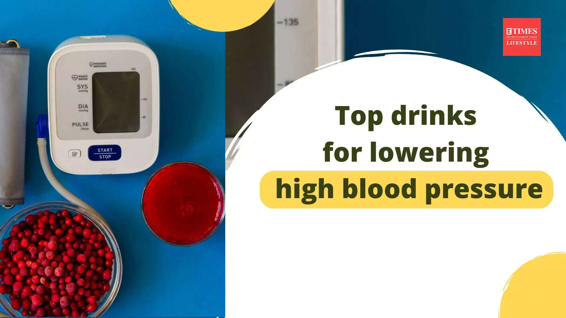 Top drinks for lowering high blood pressure