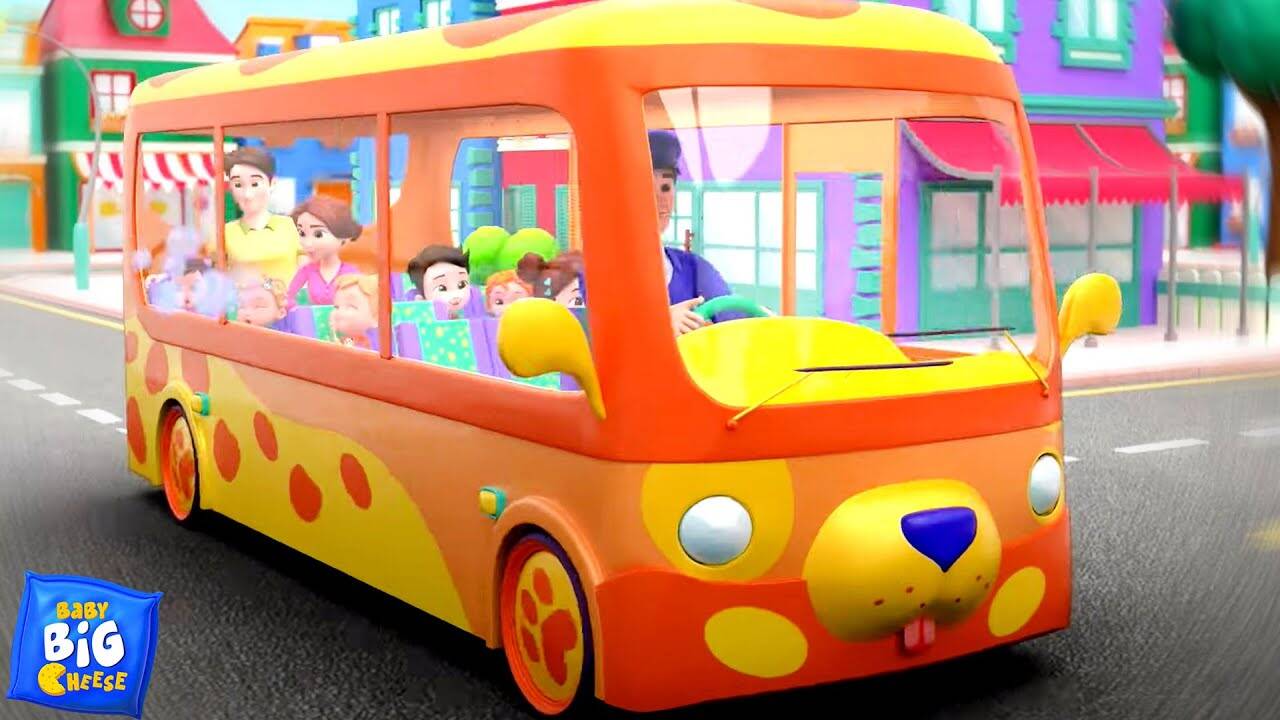 English Kids Poem: Nursery Song in English 'Wheels On The Bus'