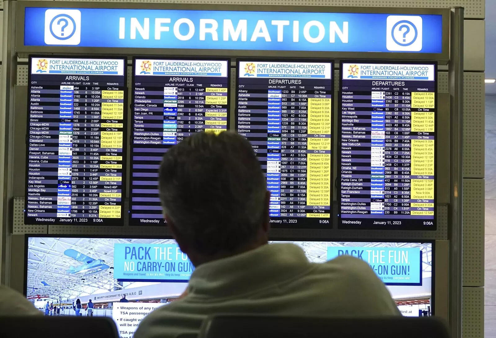 US flight disruption: FAA computer failure caused by…