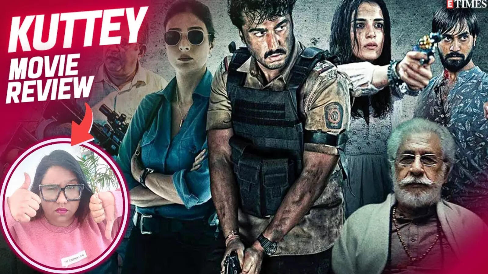 'Kuttey' Movie Review: Tabu saves the day in this multi-starrer| Kya ...