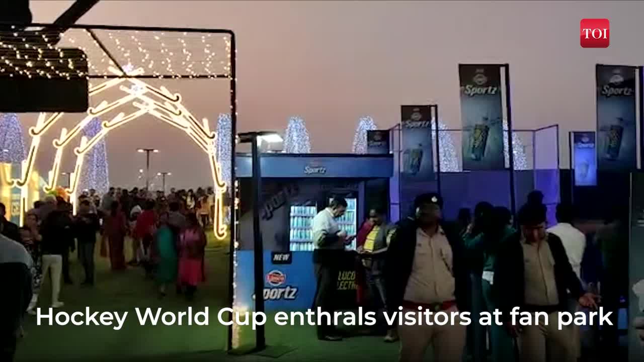 Hockey World Cup enthrals visitors at the fan park