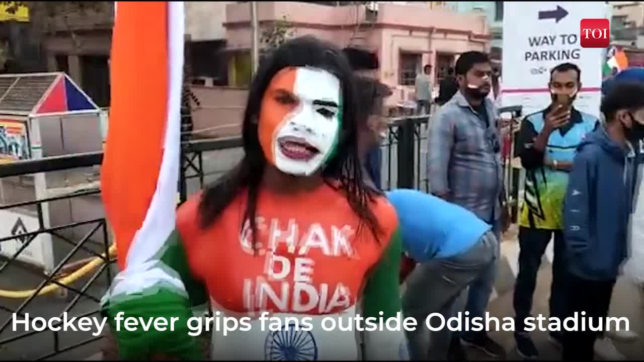 'Colourful' Indian fans are excited about Hockey World Cup