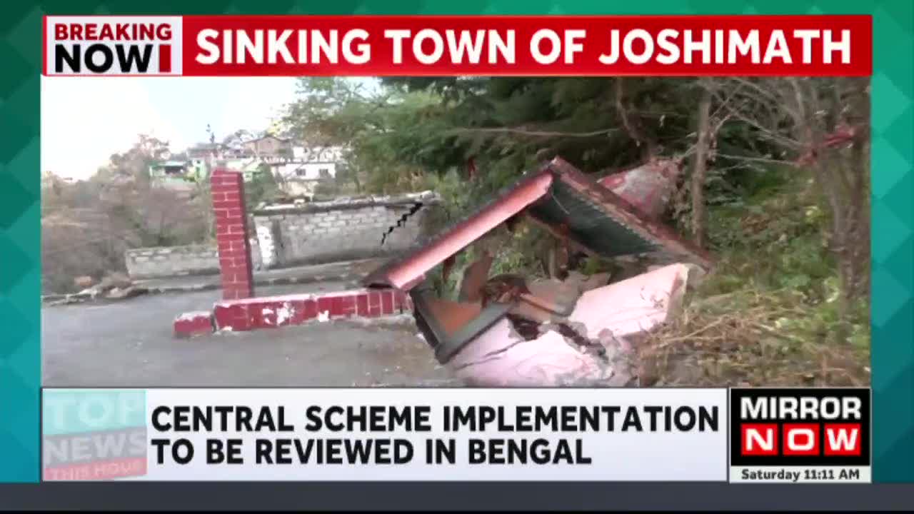 Joshimath Sinking: Joshimath: Government decides to shut all construction work at NTPC tunnel