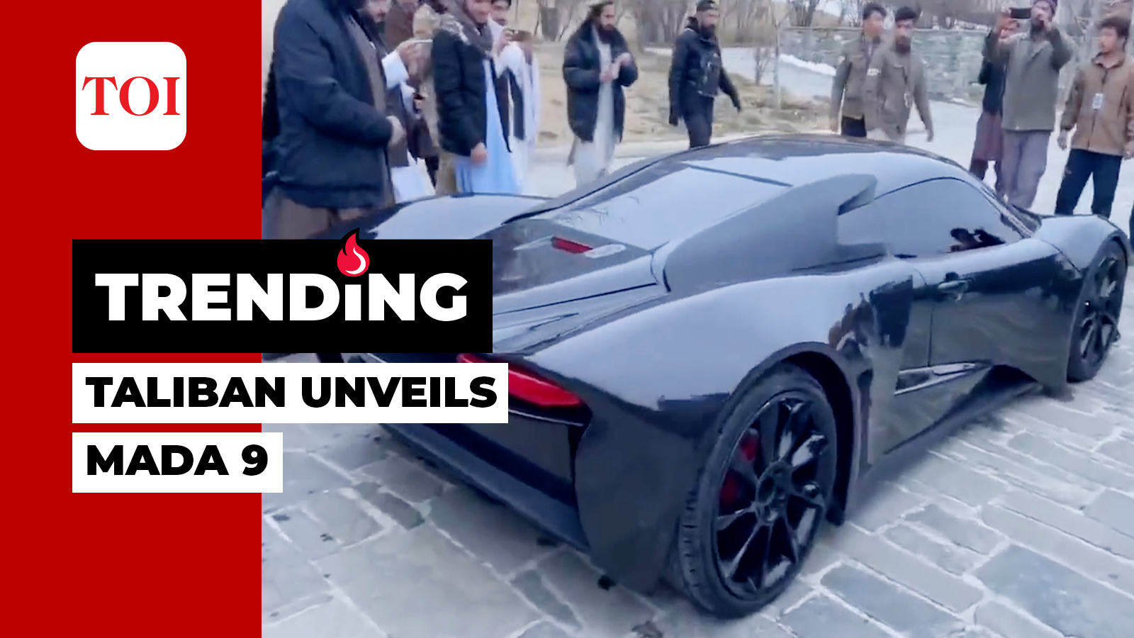 Talibans unveil first 'indigenously built' supercar