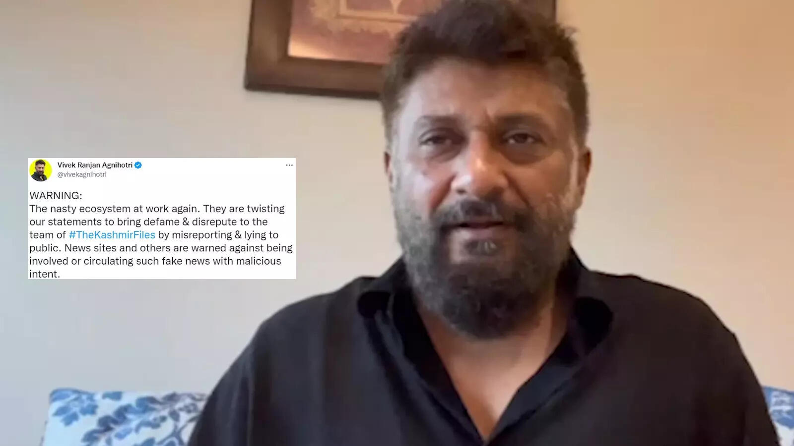 Vivek Agnihotri reacts to trolls over his tweet about 'The Kashmir Files' making to Oscars ...