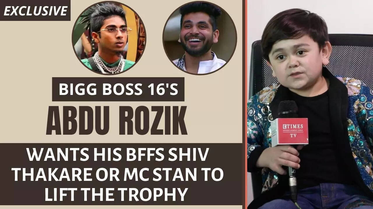 bigg boss: Bigg Boss 16's Abdu Rozik opens up about his bond with Mandli, his take on Sajid Khan ...