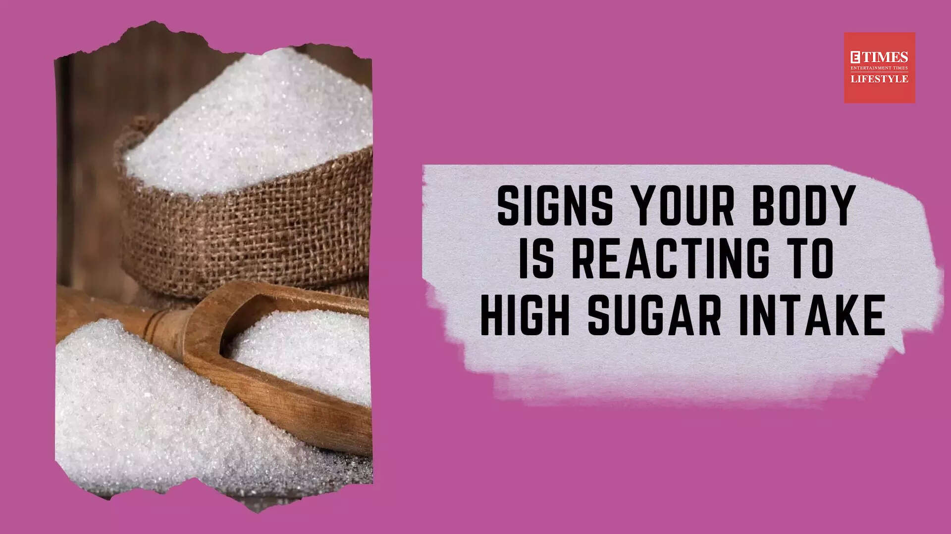 Signs your body is reacting to high sugar intake