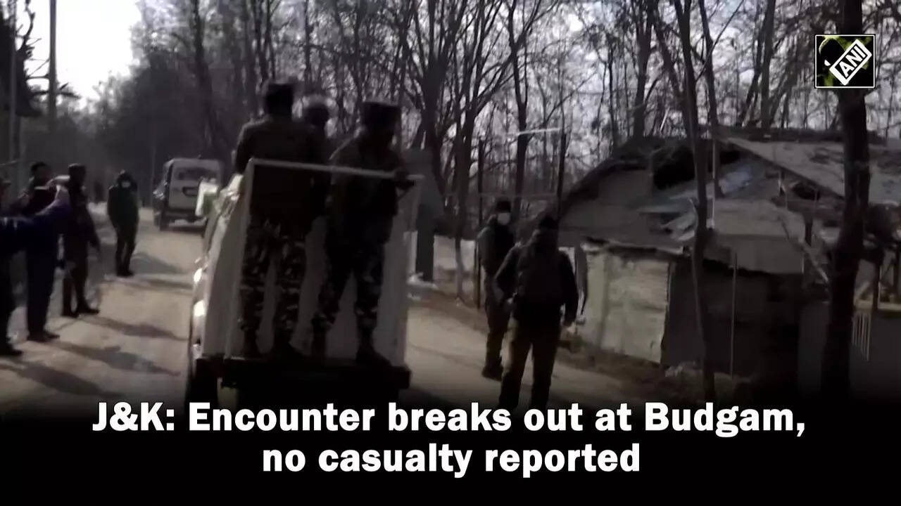 J&K: Encounter breaks out at Budgam, no casualty reported