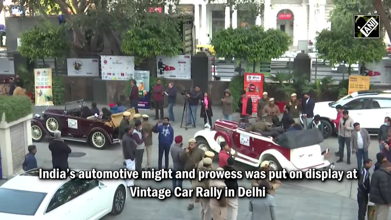 India’s automotive prowess put on display at Vintage Car Rally in Delhi