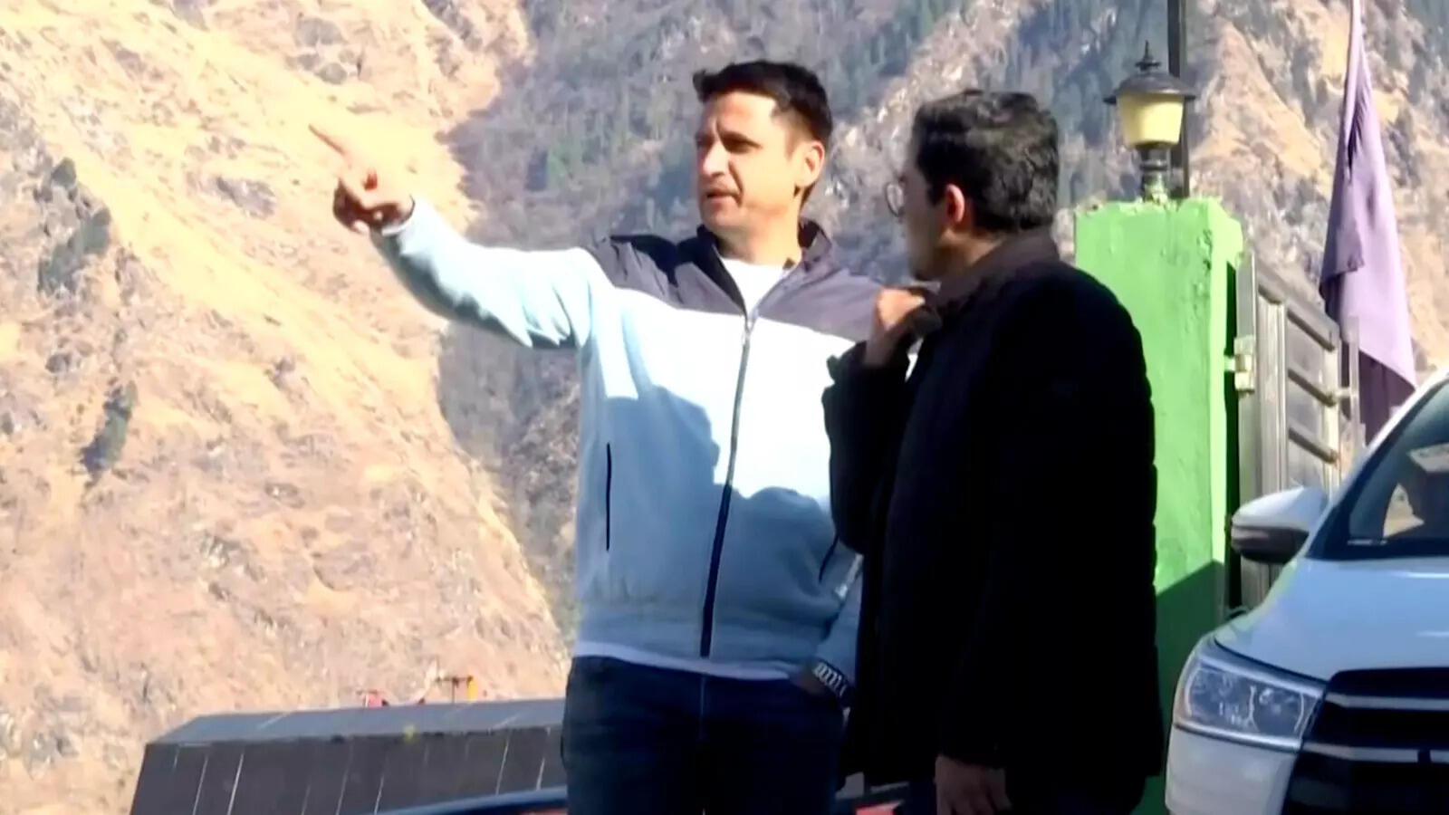 PMO Deputy Secretary Mangesh Ghildiyal visits Joshimath