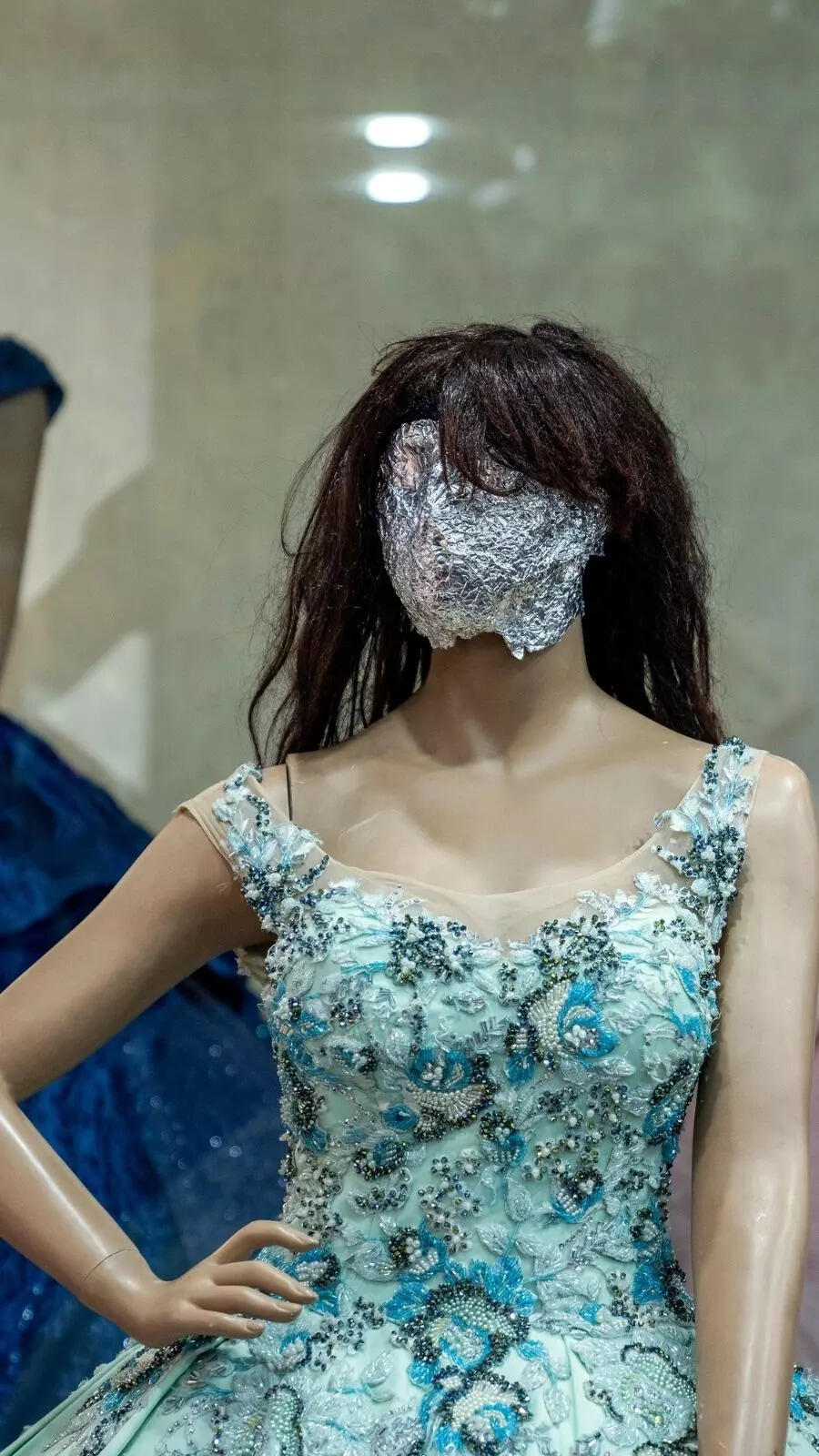 Kabul's mannequins, hooded and masked under Taliban rules - Times of India