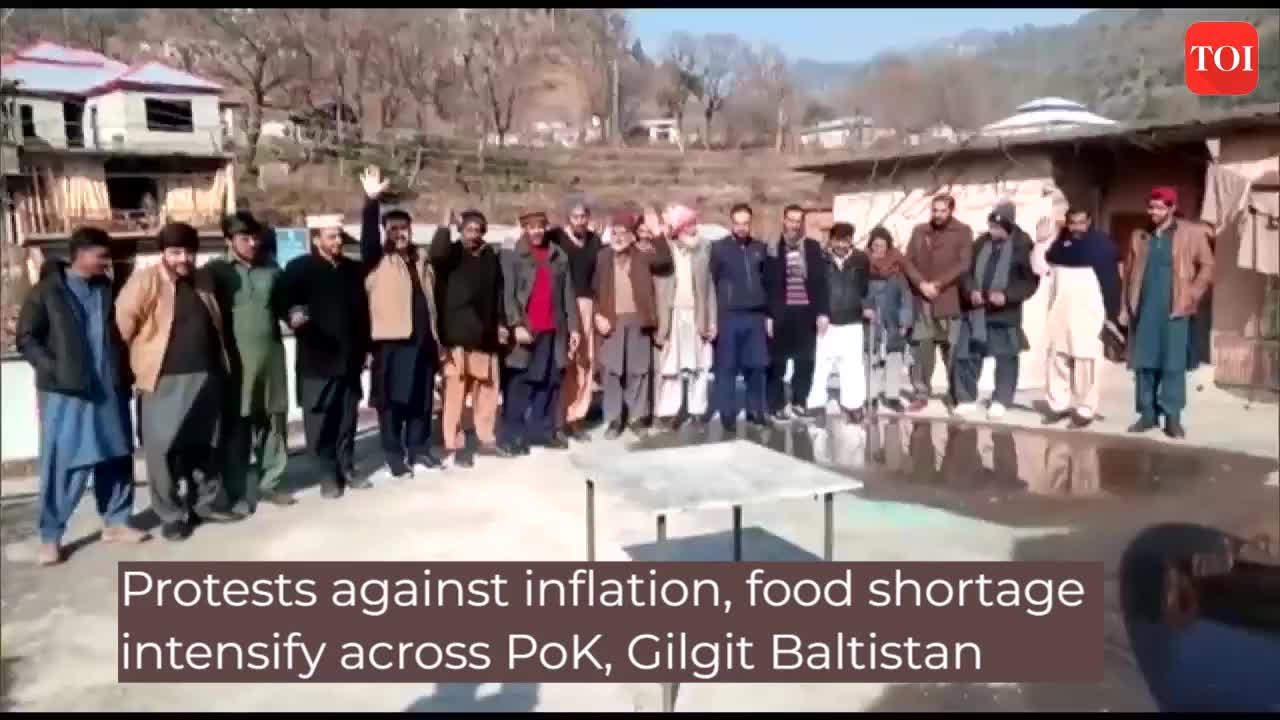 Protests against inflation, food shortage intensify across PoK, Gilgit ...