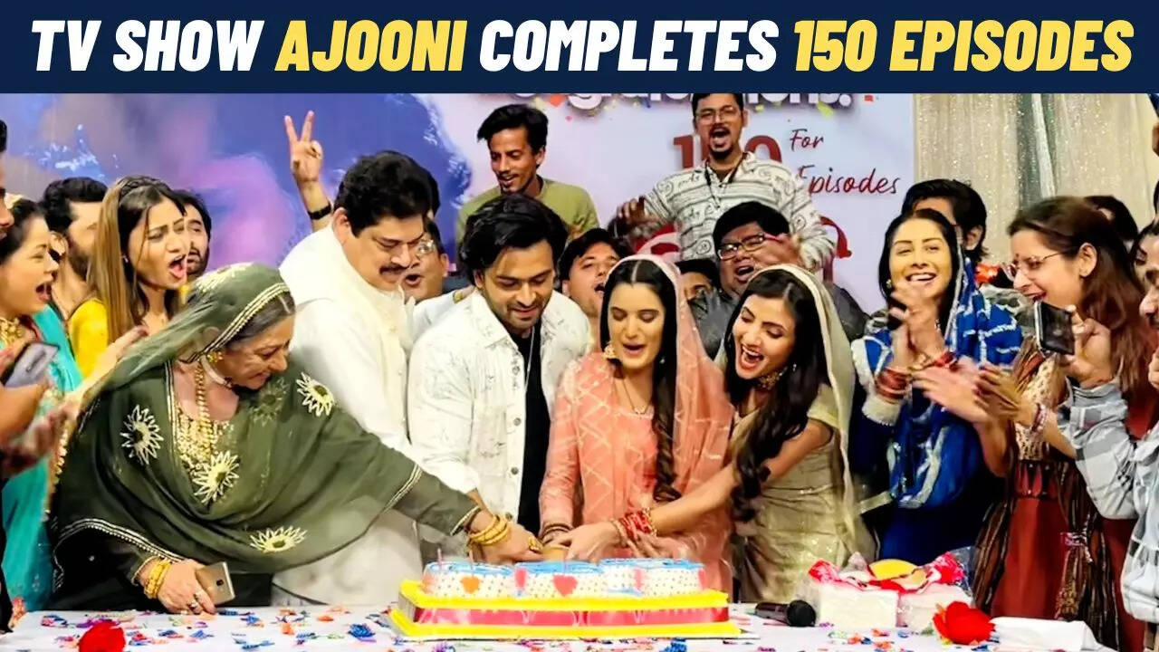 Ajooni cast celebrates 150 episodes milestone; Ayushi Khurana thanks fans