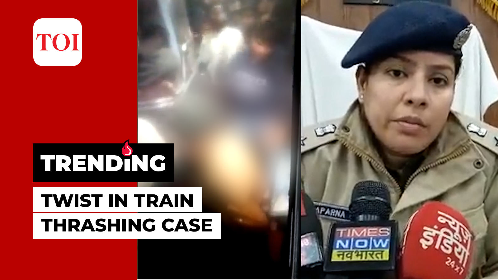 Moradabad Train Thrashing Video Fir For Sexual Harassment Lodged Against Man Who Was Beaten By Mob