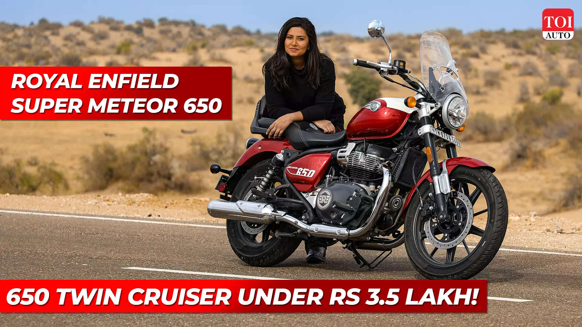 Royal Enfield Super Meteor 650 First Ride Review | 0-100 kmph Tested ...