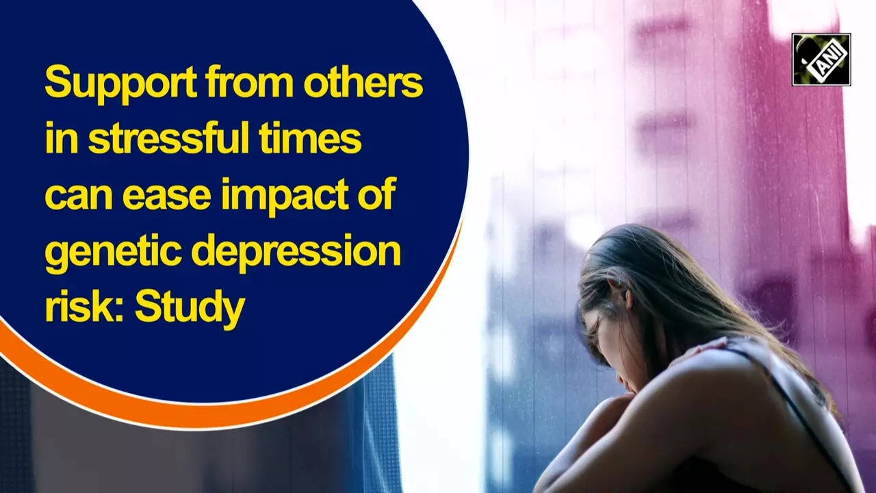 Support from others in stressful times can ease impact of genetic ...