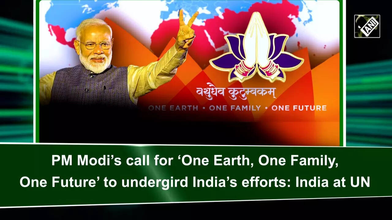 future: PM Modi’s call for ‘One Earth, One Family, One Future’ to undergird India’s efforts ...