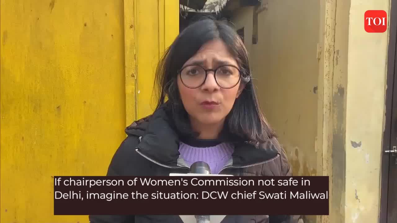 If chairperson of Women's Commission not safe in Delhi, imagine the situation: DCW chief Swati ...