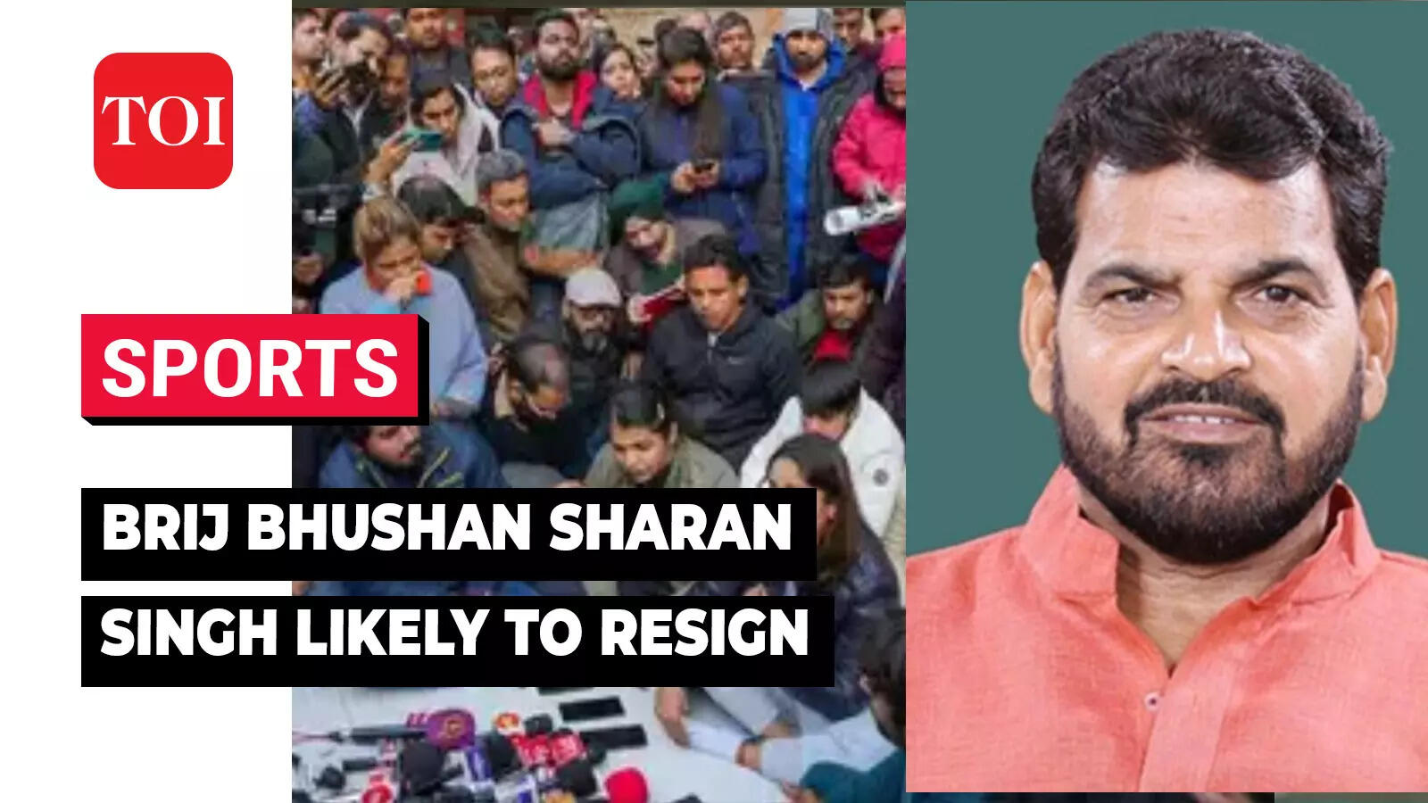 brij bhushan sharan: WFI Controversy: Brij Bhushan Sharan Singh to address media after ...
