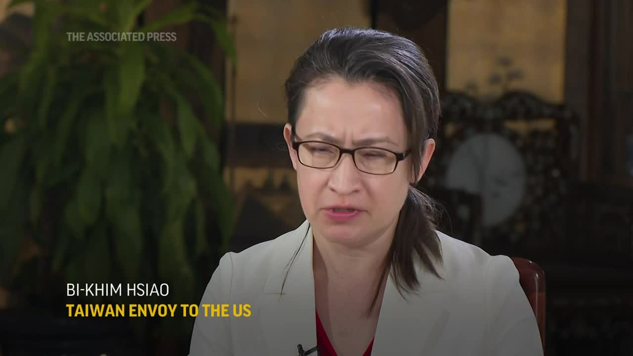 Taiwan learns from Ukraine war: Taiwan's top envoy to the U.S.