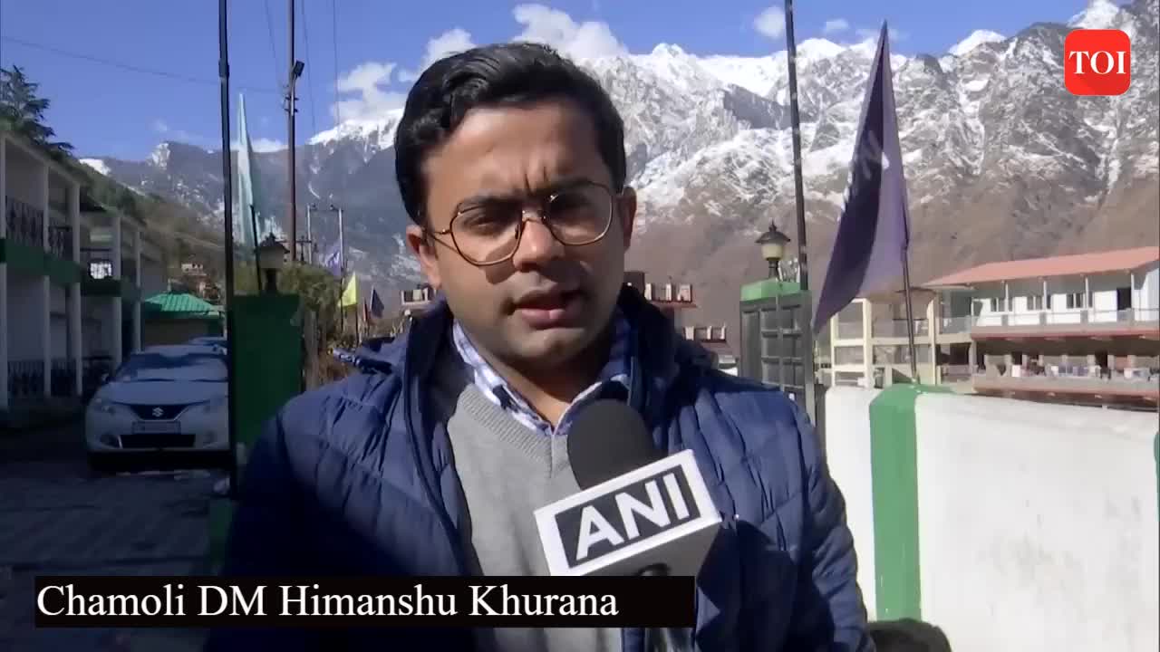 Chamoli DM Himanshu Khurana on Joshimath preparation