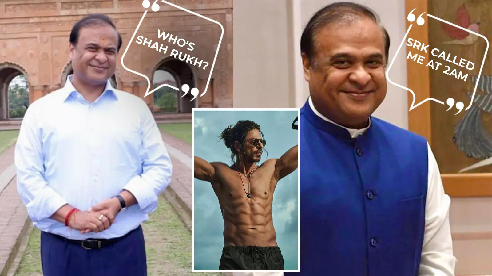 himanta biswa sarma: From 'who's SRK to Shah Rukh called me', Himanta ...
