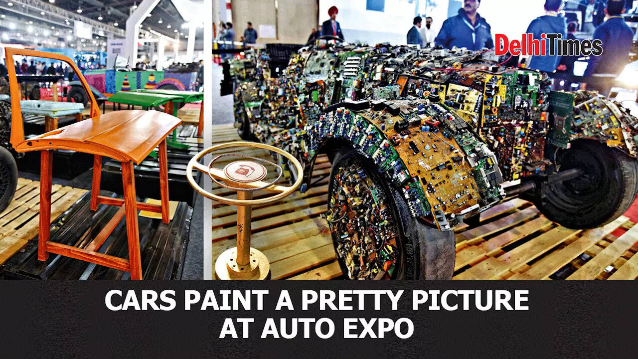 auto expo: Cars paint a pretty picture at Auto Expo 2023