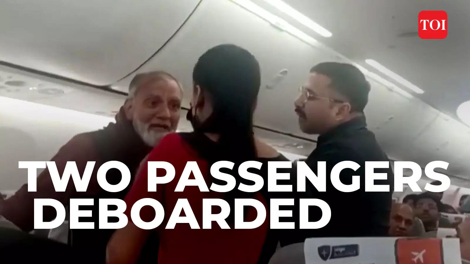 Watch: Passenger harasses cabin crew on SpiceJet flight