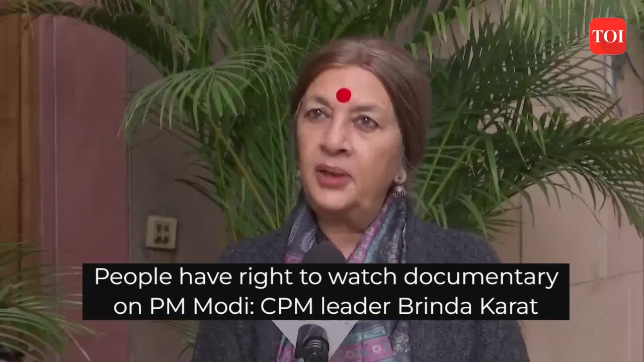 People have the right to watch BBC documentary on PM Modi: CPM leader ...