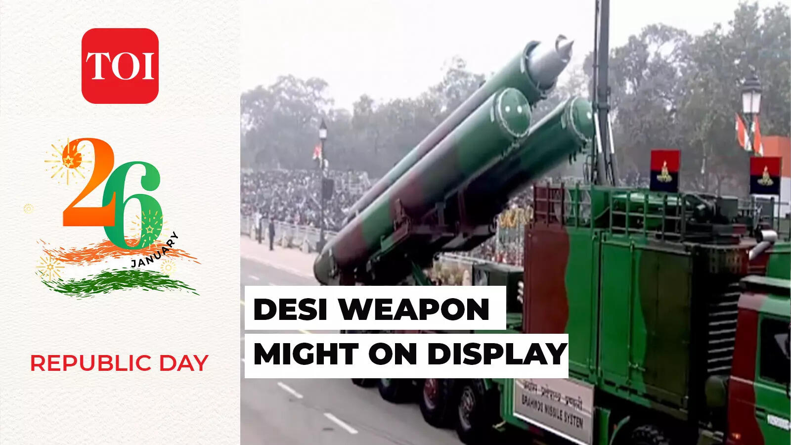 Republic Day 2023: Brahmos-861 Missile Regiment led by Lieutenant ...