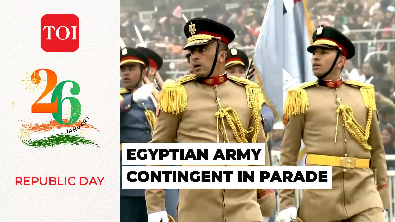 egyptian armed forces: Republic Day 2023: Among many firsts, Egyptian ...