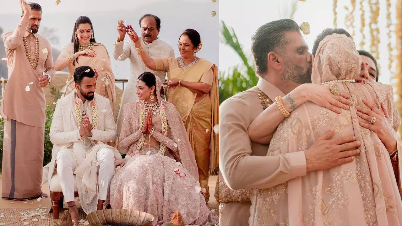 UNSEEN PICTURES! Suniel Shetty and wife Mana Shetty get emotional as they hugged their daughter ...