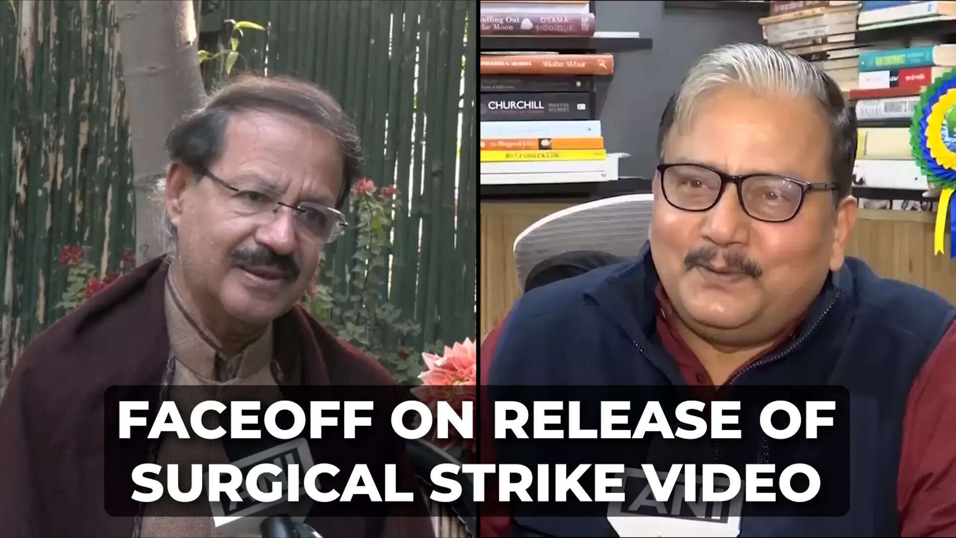 Faceoff: RJD's Manoj Jha counters Rashid Alvi's 'Release surgical strike video' demand