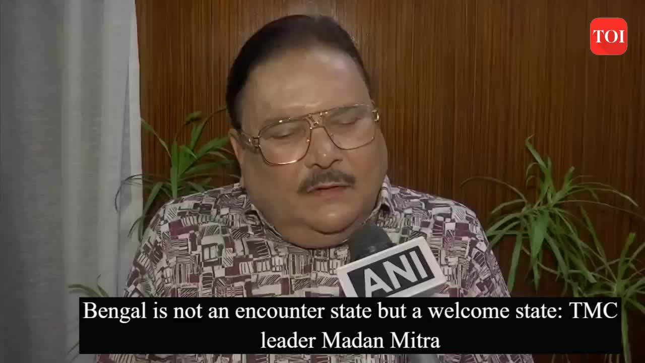 Bengal is not an encounter state but a welcome state, says TMC leader ...