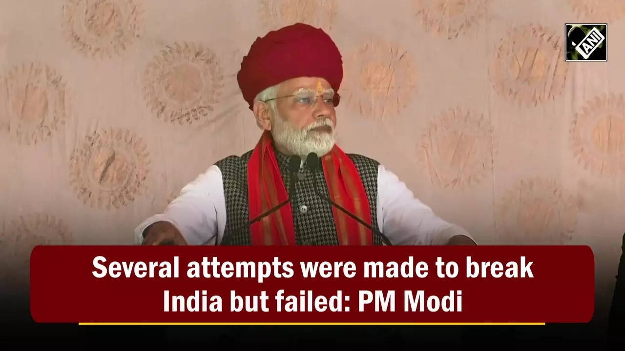 pm modi: Several attempts were made to break India but failed: PM Modi