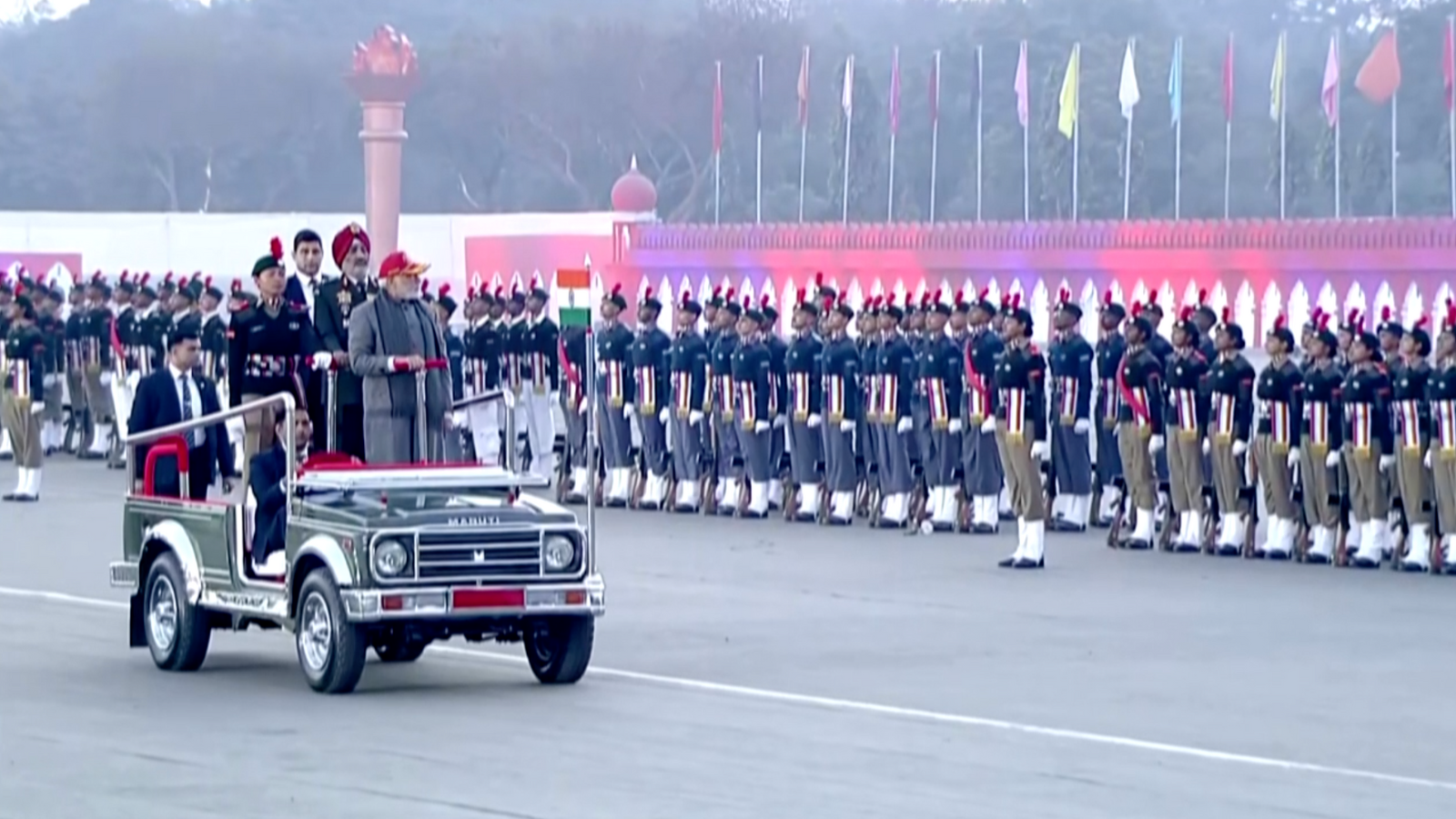 PM Modi attends NCC rally at Cariappa Parade Ground in Delhi