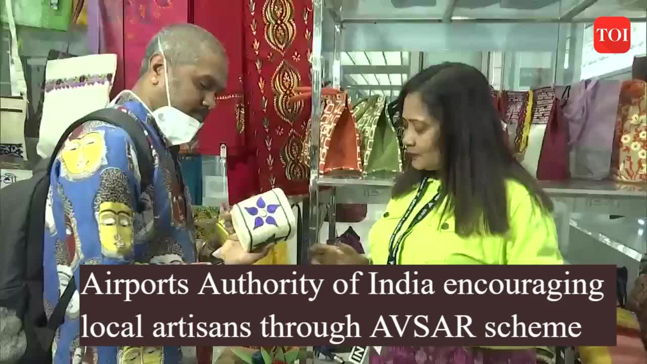 Airports Authority of India encouraging local artisans through AVSAR scheme