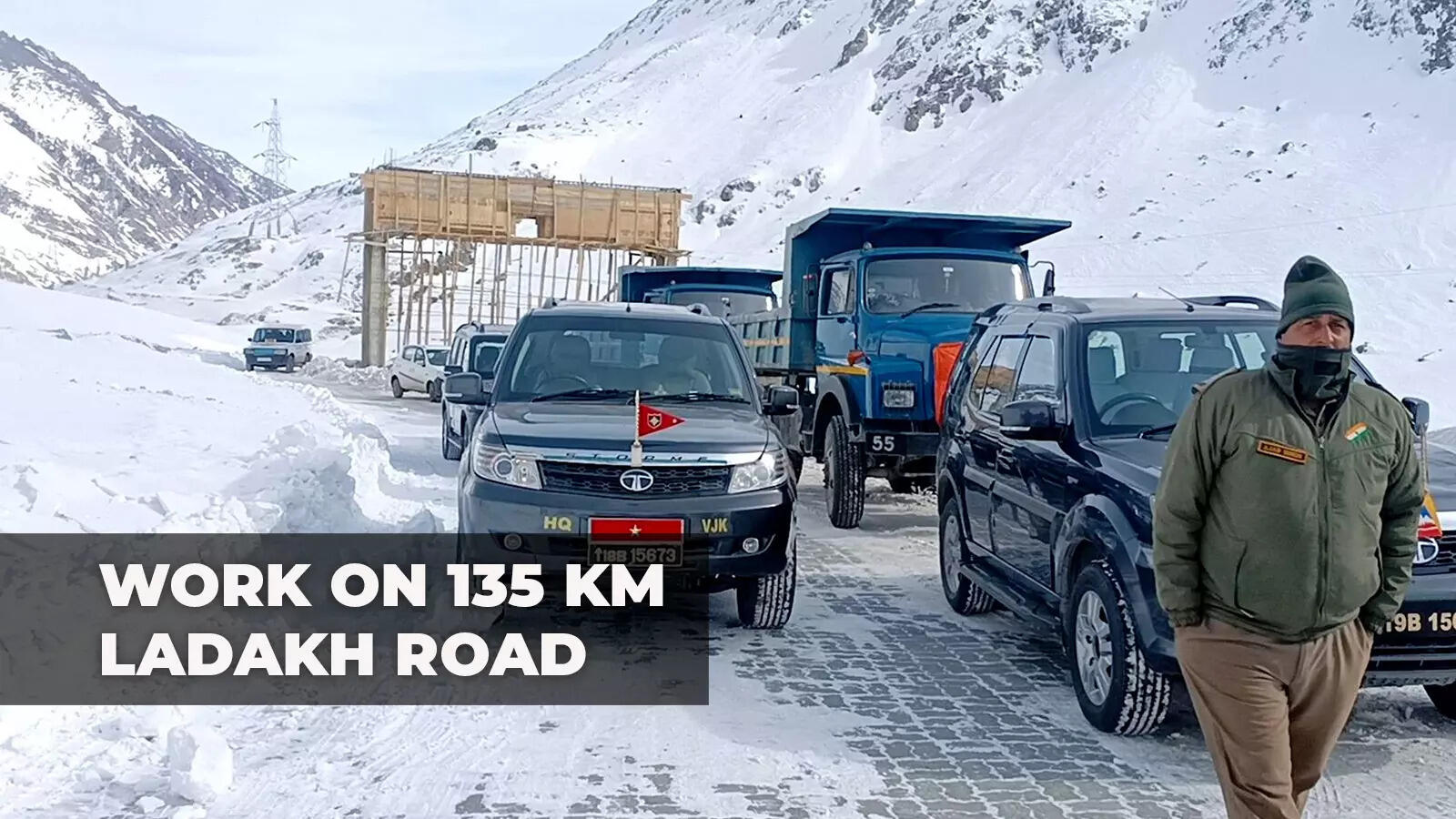 India starts work on 135 km strategic road along LAC in Ladakh