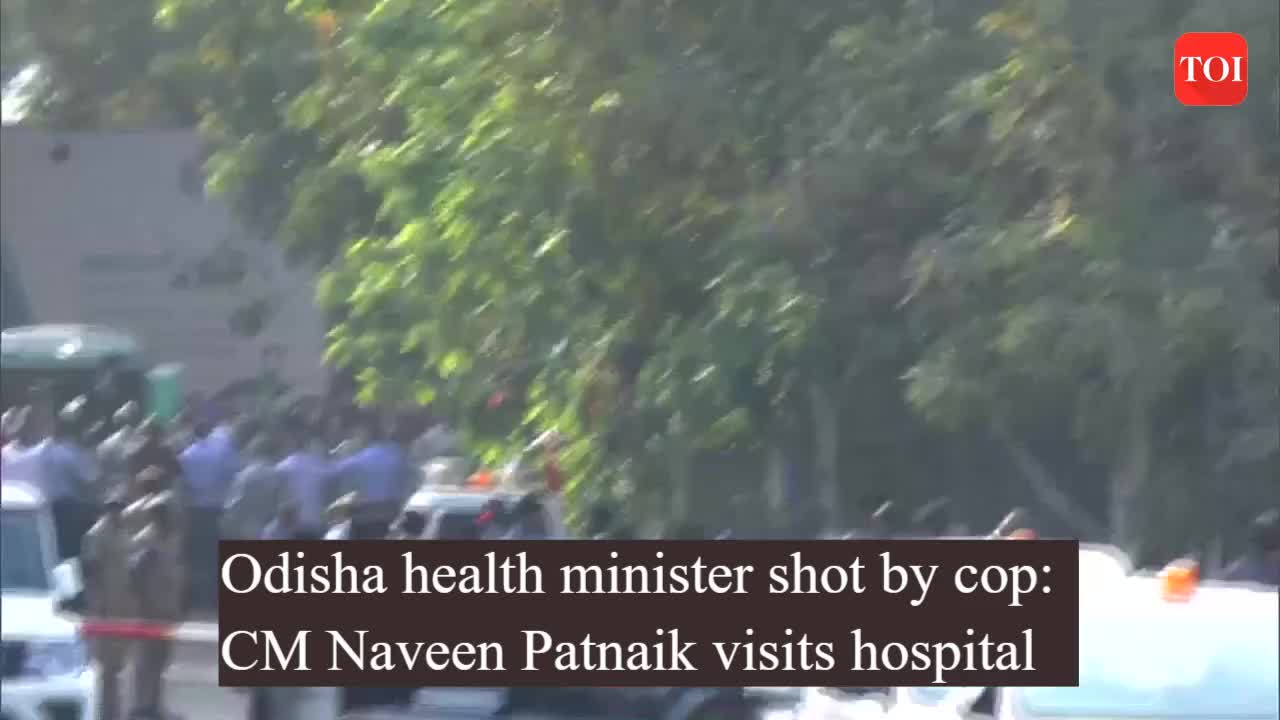 Odisha health minister Naba Das shot by cop: CM Naveen Patnaik visits ...