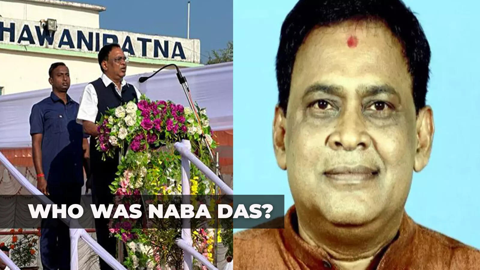 Who was Naba Das, slain Odisha minister shot dead by policeman?